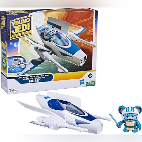 Star Wars | Toys | Star Wars Young Jedi Adventures Jedi Pilot Nubs ...